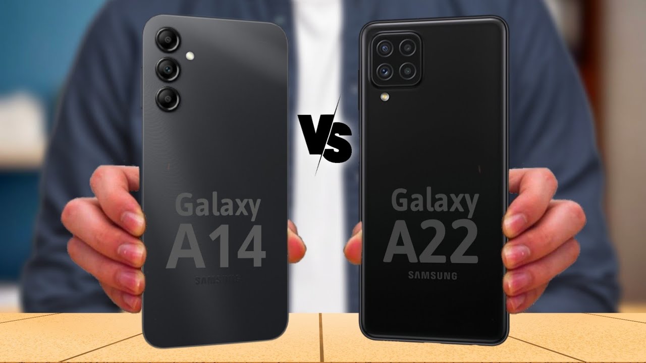 Samsung Galaxy A14 5G vs Samsung Galaxy A22 - YouTube