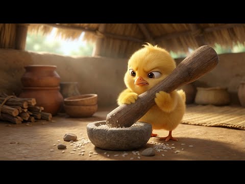 A Hungry Little Chick and His Journey to Find His First Meal