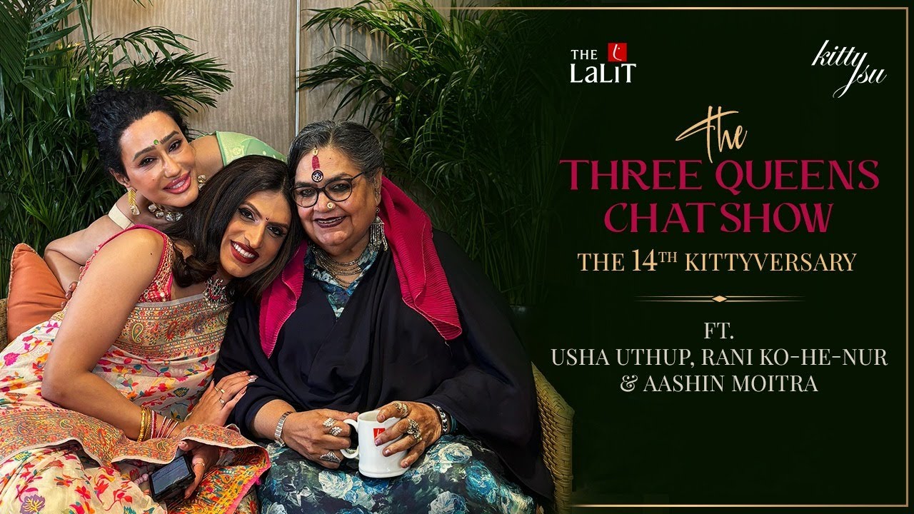 The Three Queens - Chat with legendary Usha Uthup, Iconic Rani KoHeNur ...