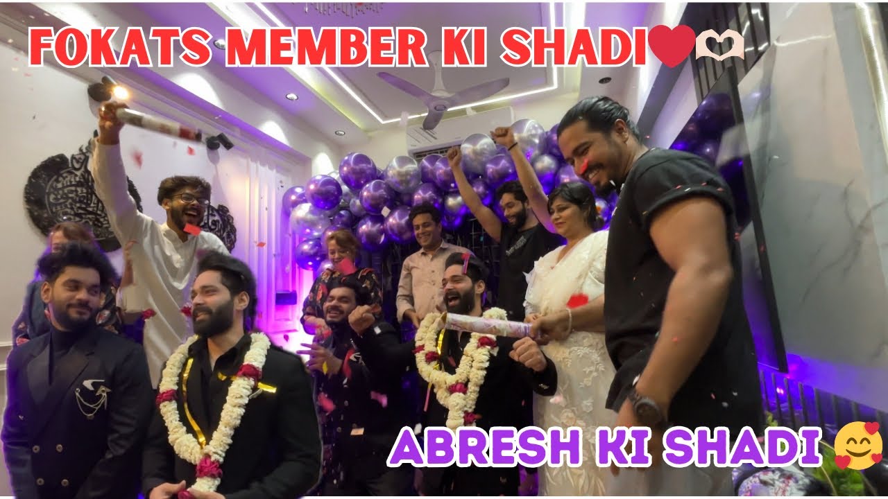 Abresh ki shadi || Haifa’s vlog || @fokats - YouTube