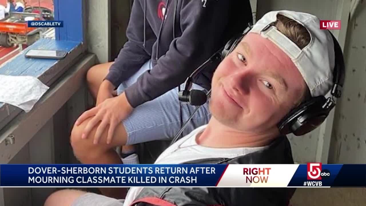 Students return to class after classmate killed in crash - YouTube