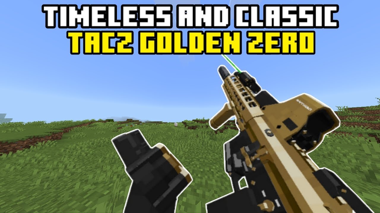 TACZ Golden Zero Addon | Minecraft bedrock | Version Support 1.21.93+ Addon By @akiohh - YouTube