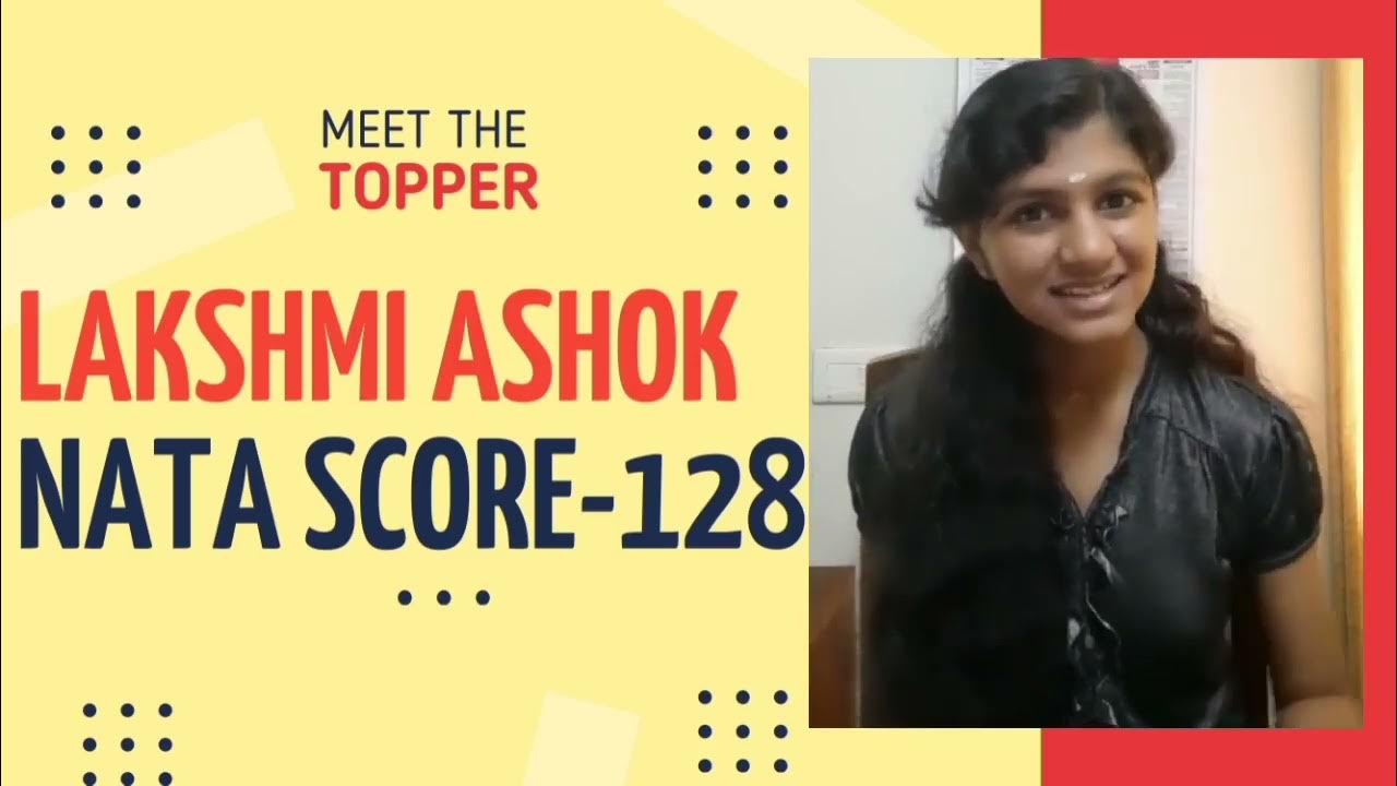 SUCCESS STORY TALES / LAKSHMI ASHOK / NATA SCORE-128 / CETIANS - YouTube
