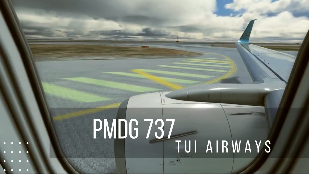 AMAZING DETAIL flight simulator PMDG full flight - YouTube