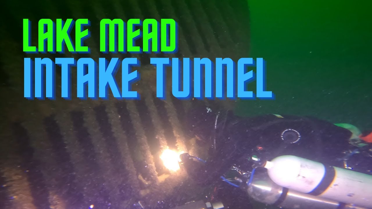 Scooter Dive the Intake Tunnel in Lake Mead - YouTube