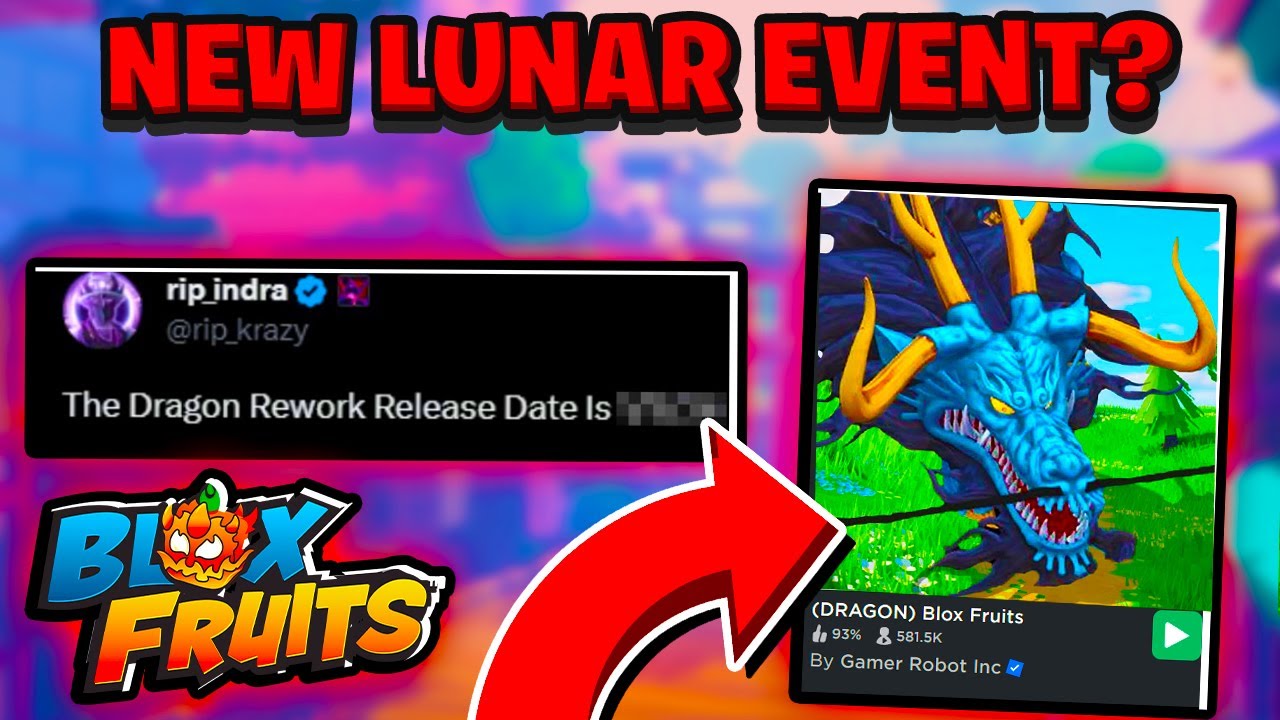NEW Dragon V2 Rework Release Date! *LUNAR EVENT* | NEW Update News ...