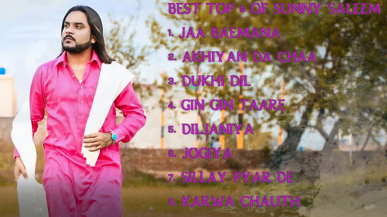 Sunny Saleem Best Top 8 Romantic And Sad Songs 2018 hd - YouTube