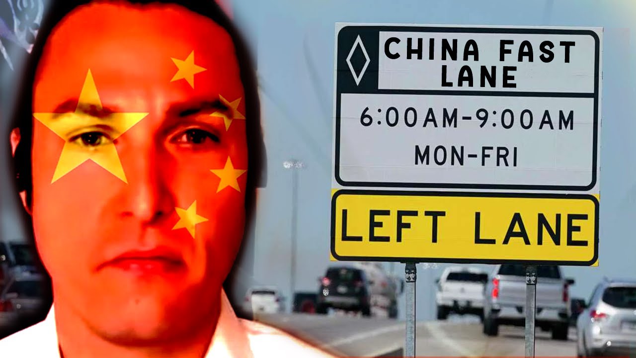 GREED Cuts the Line! China FAST LANE! - YouTube