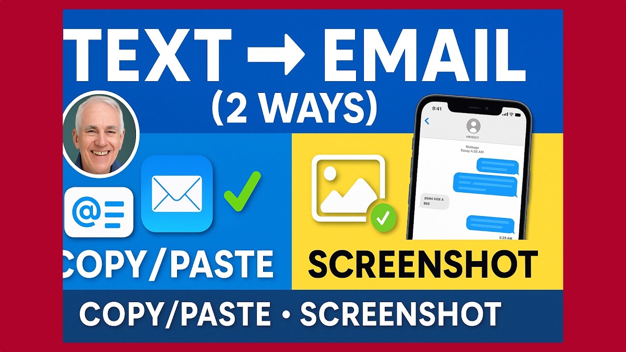 How to send text message text to someone via email - YouTube