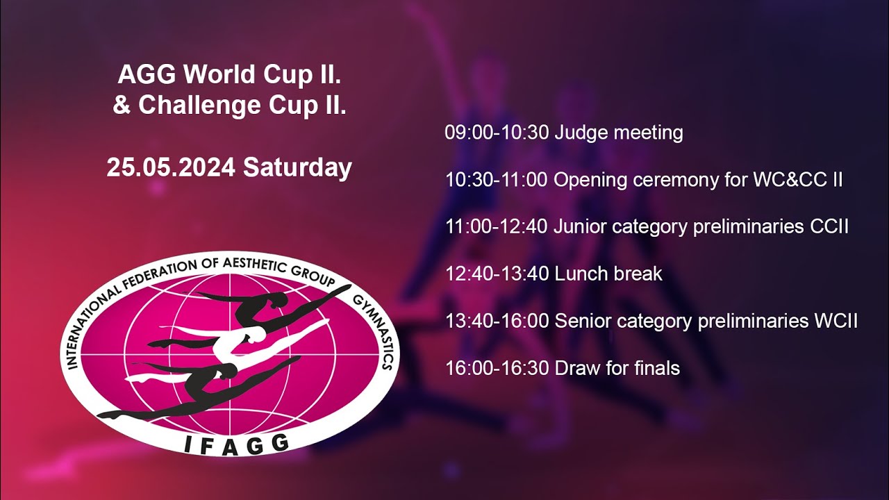 AGG World Cup II. & Challenge Cup II. - Saturday 25.05. - YouTube