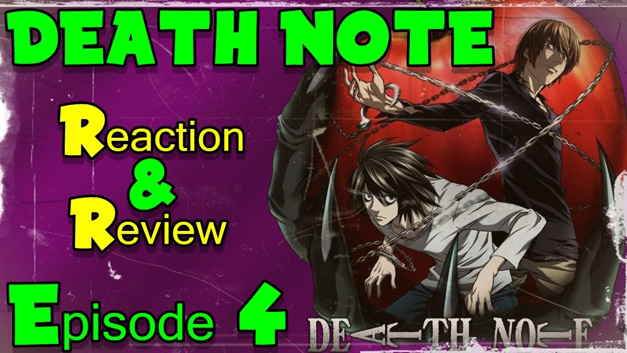 Death Note Episode 4 Pursuit (Tsuiseki) 追跡 Reaction / Review .. First ...