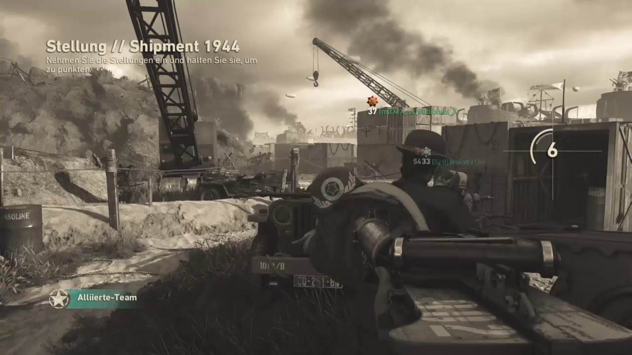 Call of Duty WWII nuke gameplay on shipment - YouTube