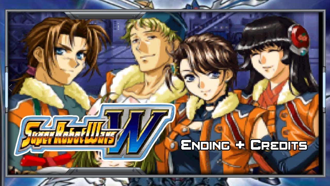 Super Robot Wars W - Walkthrough [English] - Ending + Credits - YouTube