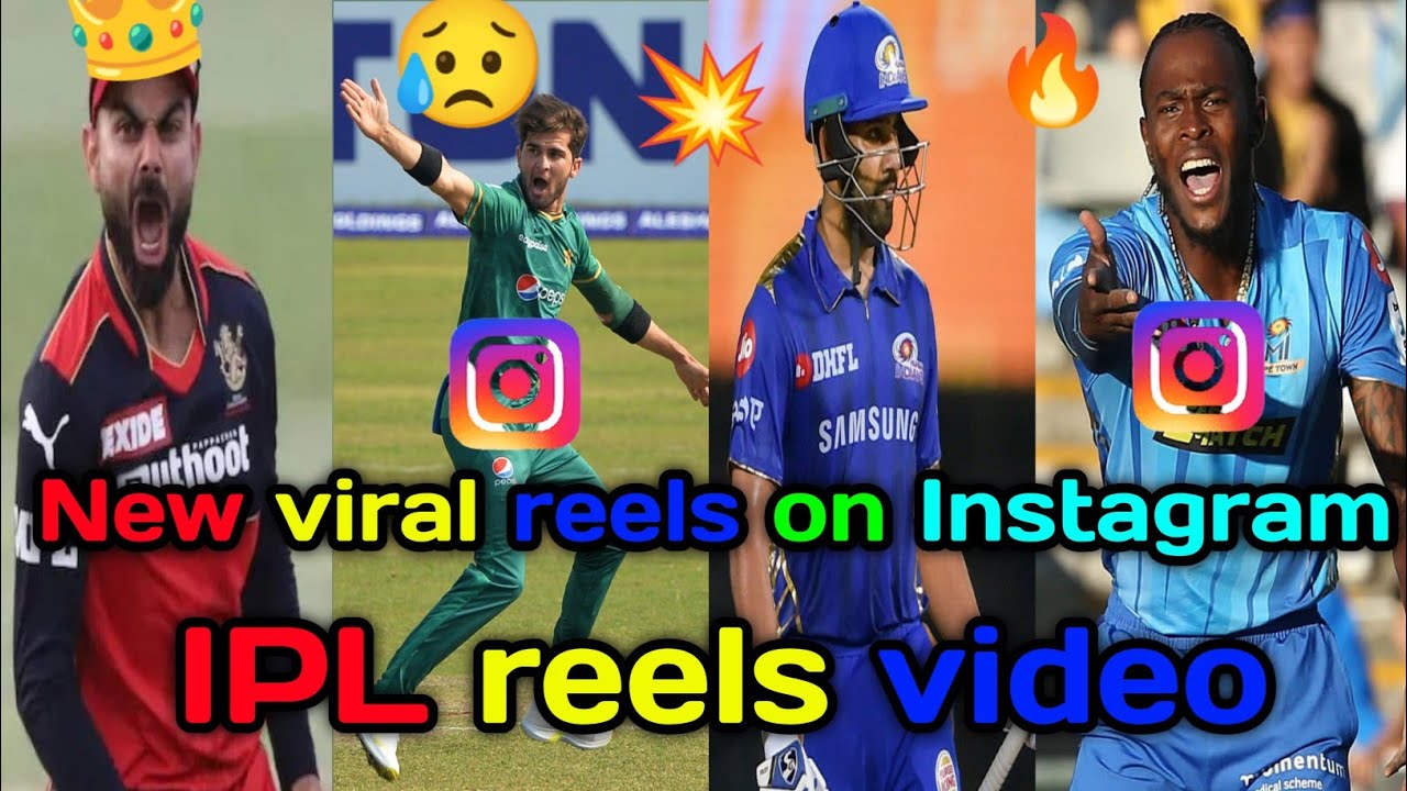 New viral Instagram reels|| IPL reels video|| #cricket - YouTube