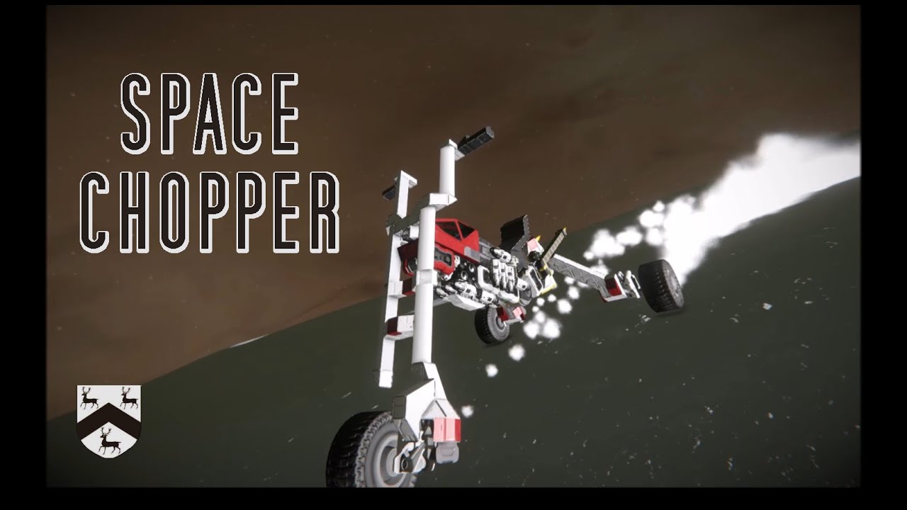 Space Engineers | Space Chopper Prototype - Test Driving My New ...