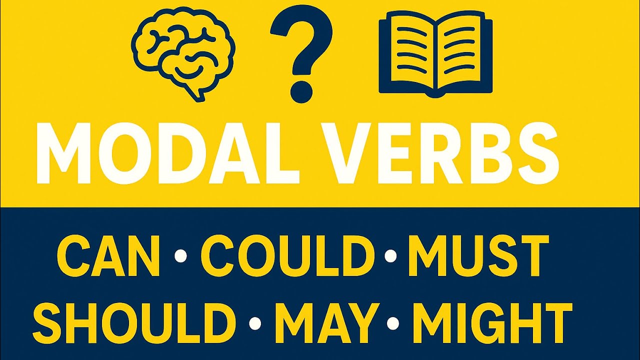 Modal Verbs Explained: Can, Could, Must, Should, May, Might - YouTube