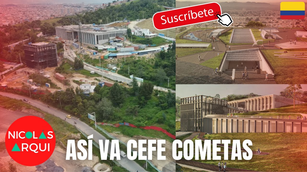 Así va la Construcción del CEFE Cometas en Bogotá 🇨🇴 - Avance de Obra ...