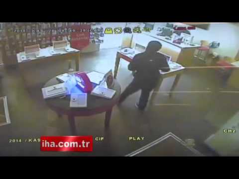 90 saniye  de 40 bin TL’lik soygun!