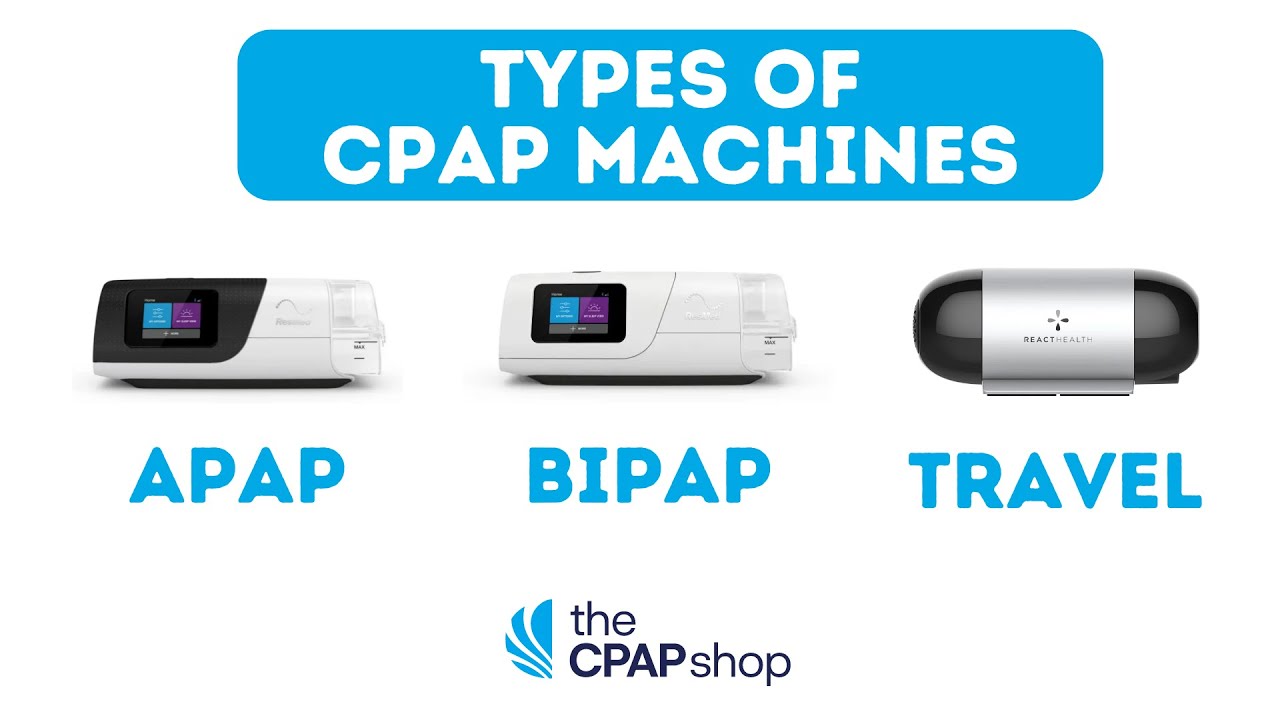 What Are The Different Types of CPAP Machines? - The CPAP Shop - YouTube