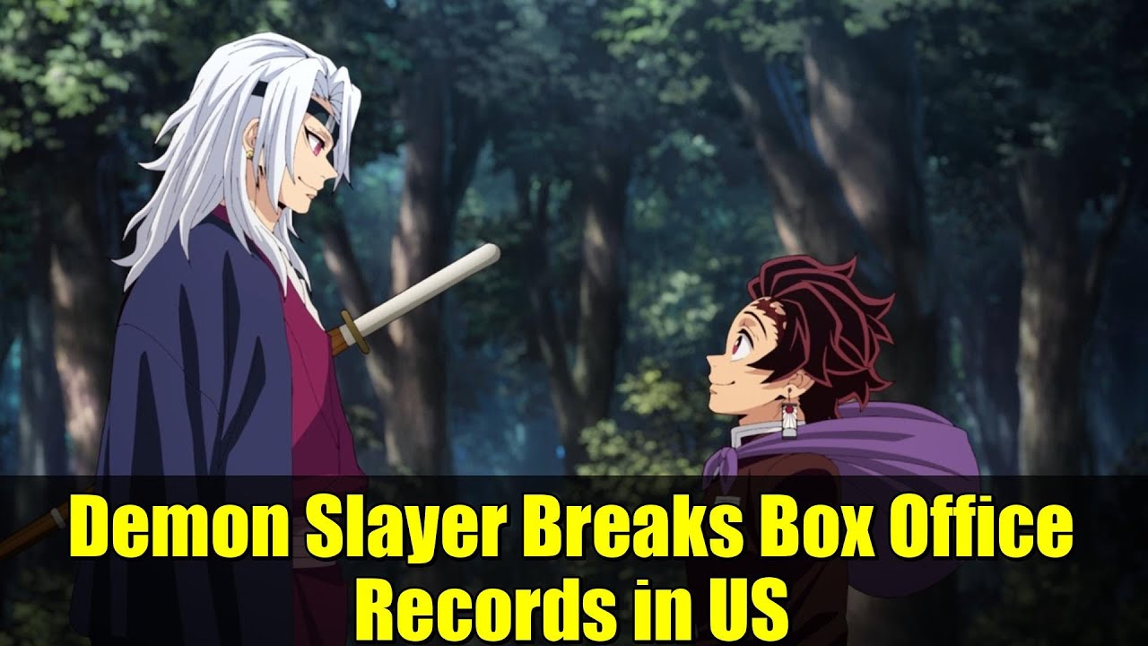 Demon Slayer Breaks Box Office Records in US - YouTube