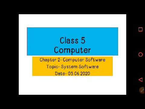 Class 5 computer ch 2 - YouTube