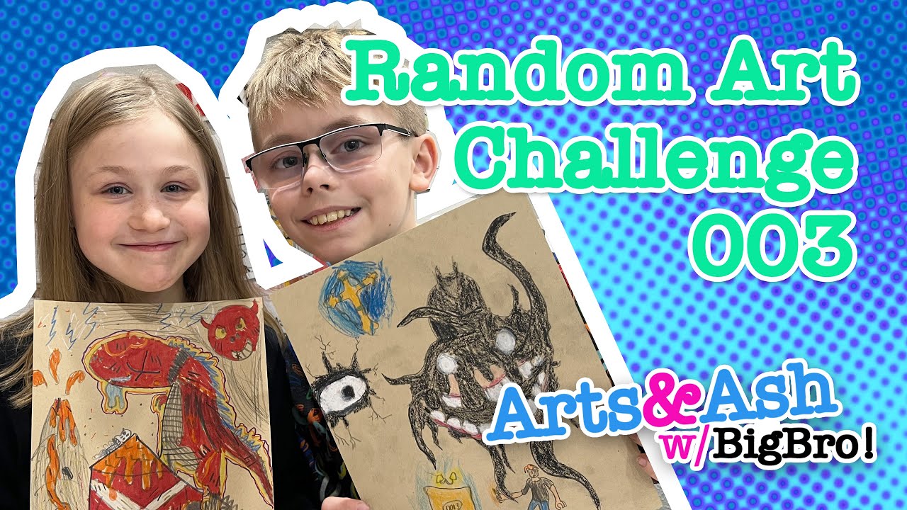 Random Art Challenge 003 - Art Swap! - YouTube
