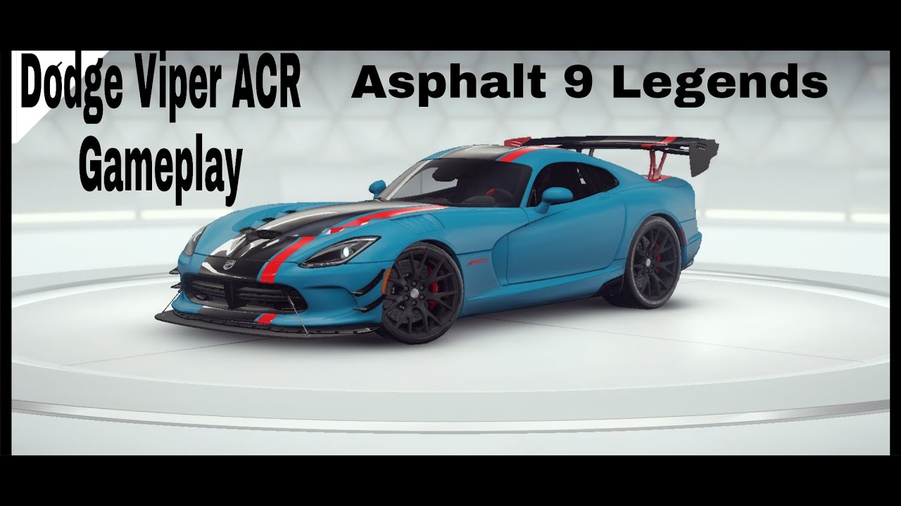 Asphalt 9 Legends | Winning with Dodge Viper ACR Gameplay |1080p - YouTube