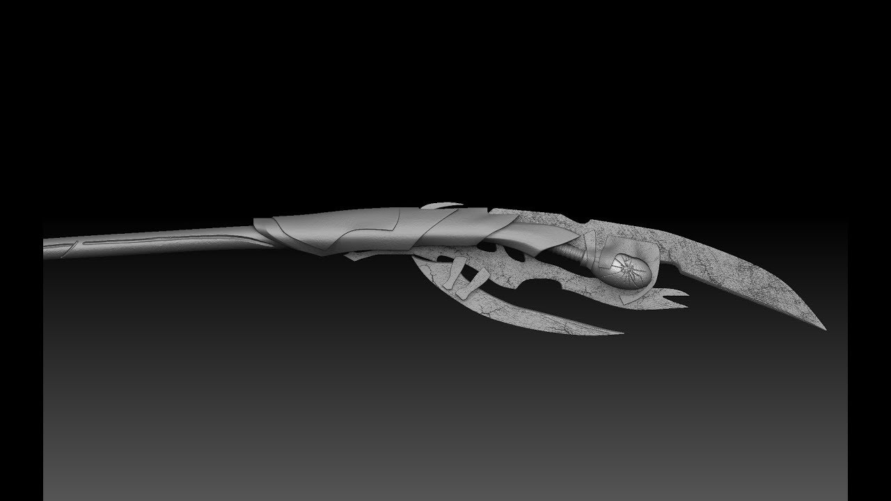 Loki's Scepter 3D Model - YouTube