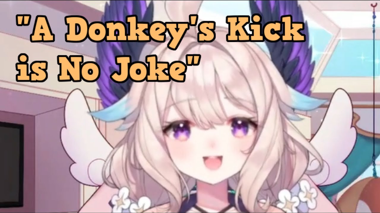 Enna Scared of a Donkey [Enna Alouette | Nijisanji EN] - YouTube