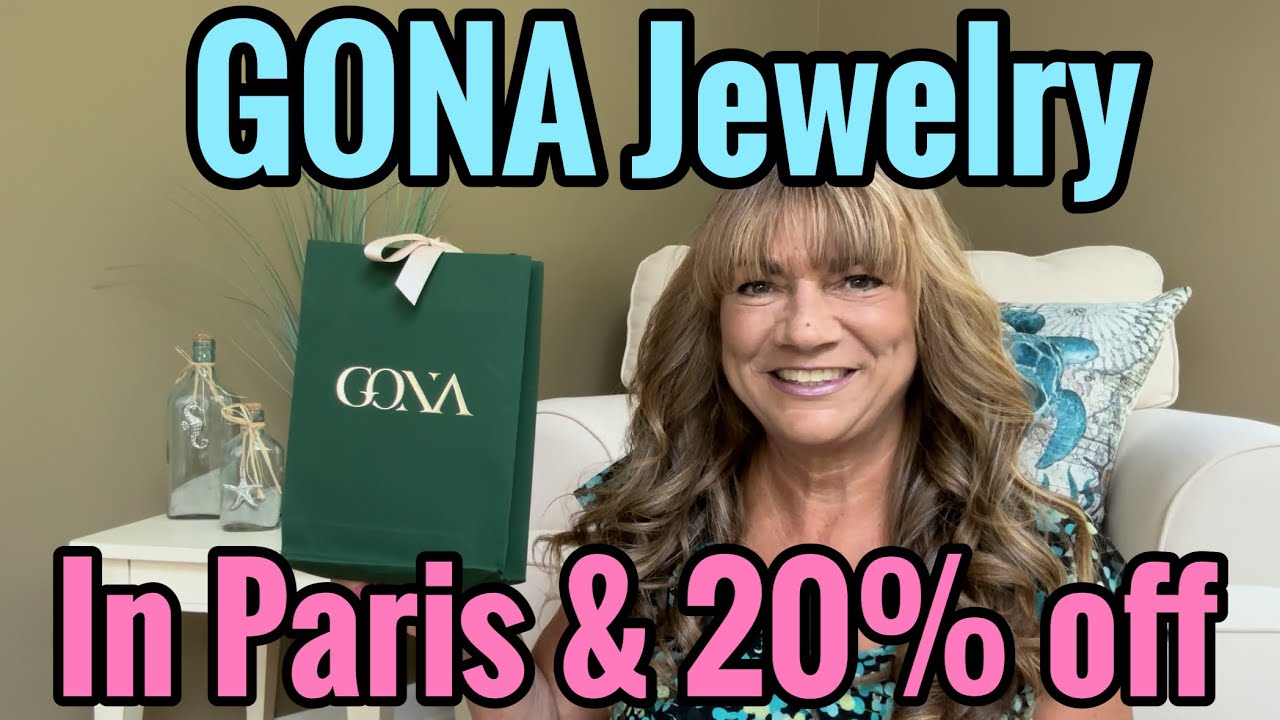 Gorgeous GONA Jewelry in Paris + 20% off - YouTube