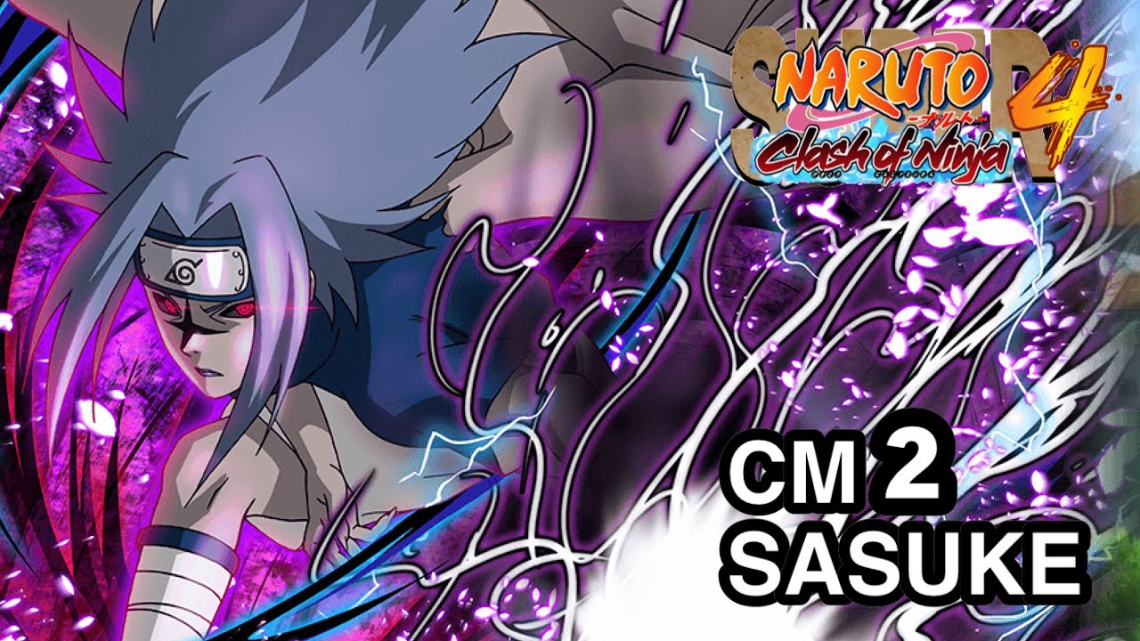 Super Naruto clash of ninja 4 Sasuke CM2 Score Attack 60fps - YouTube
