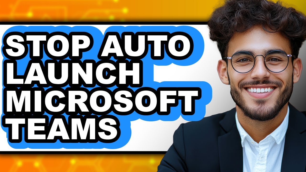 How to Stop Auto Launch Microsoft Teams (only Way) - YouTube