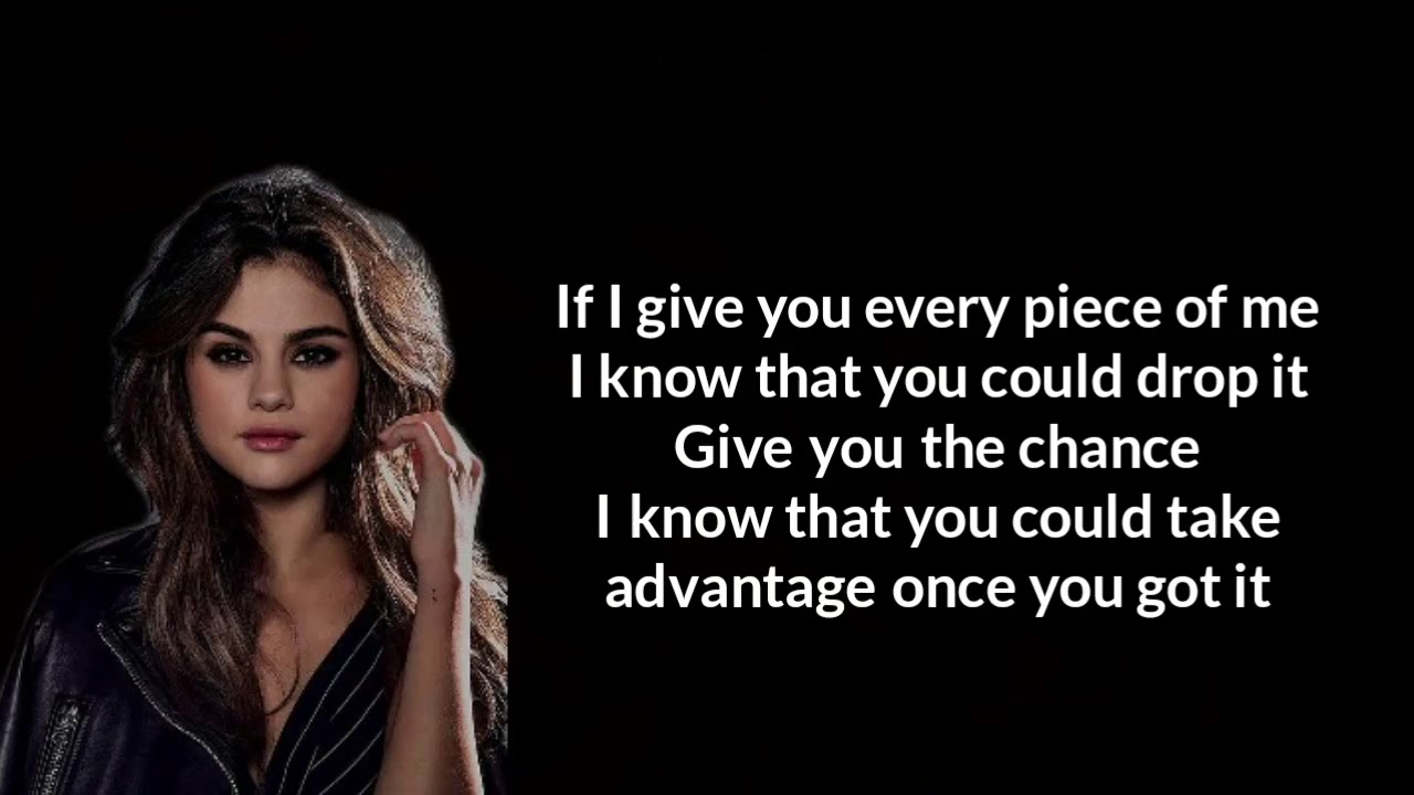 Selena Gomez - Vulnerable ( Lyrics video) - YouTube
