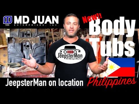 JeepsterMan Insider | MD Juan: A Month's Supply of Body Tubs - YouTube