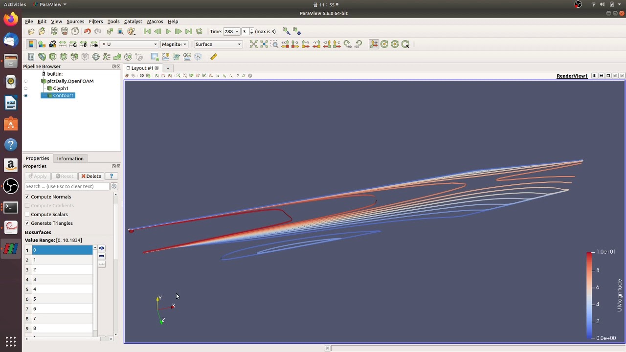 [강의 08] 오픈폼 튜토리얼 #5 paraFoam 사용법 알아보기 - YouTube