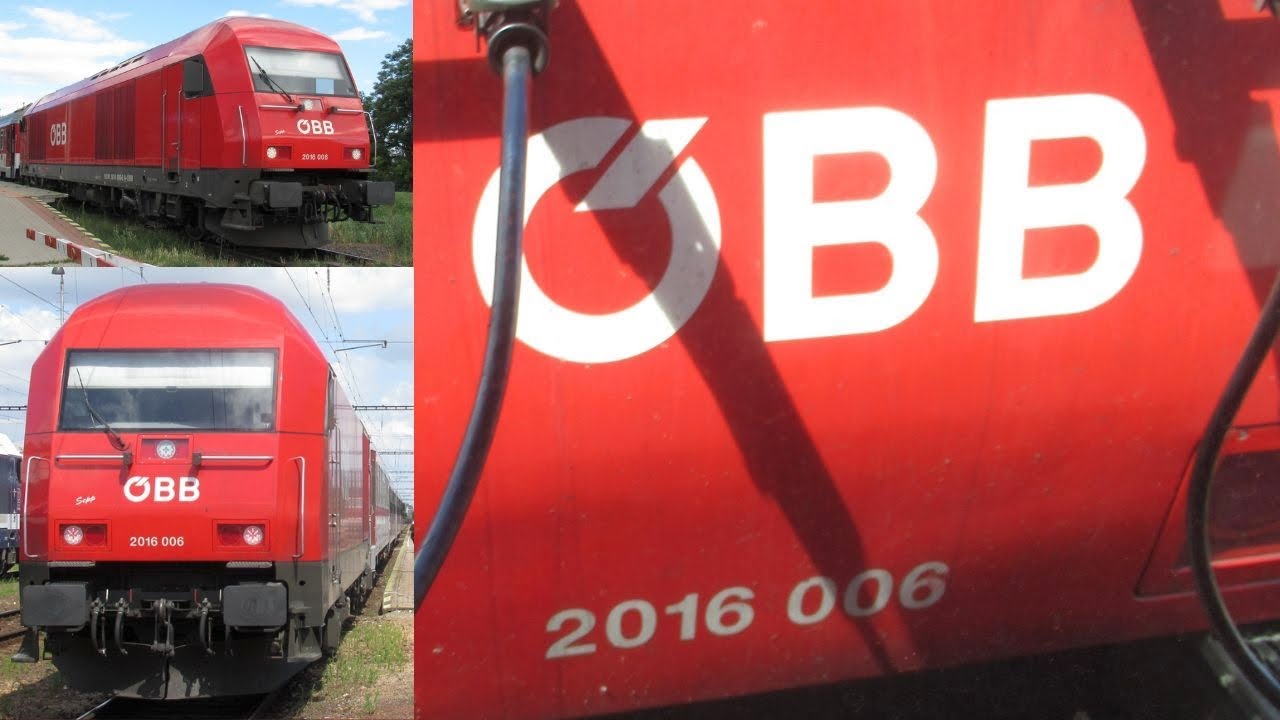 Slovakia: On board a Bratislava to Komarno regional train worked by an ...