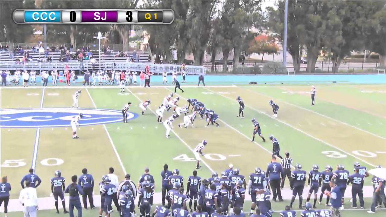11/15/14 Contra Costa vs San Jose College Football Part 1 - YouTube