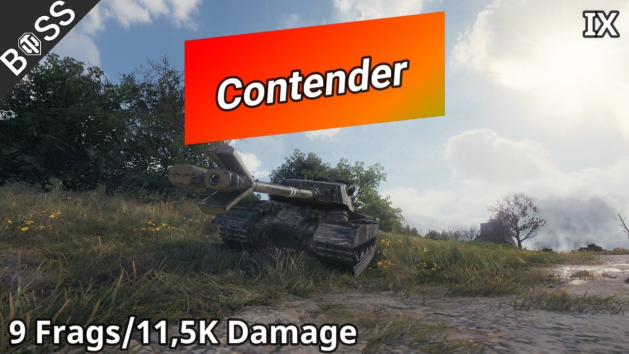 FV229 Contender (9 Frags/11,5K Damage) | World of Tanks - YouTube