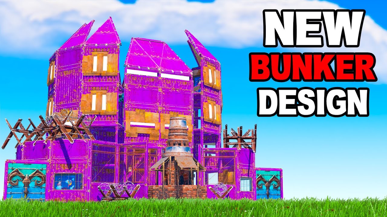 The BEST DESIGN for Duo / Trio / Bunker / Rust Base Design 2024 - YouTube
