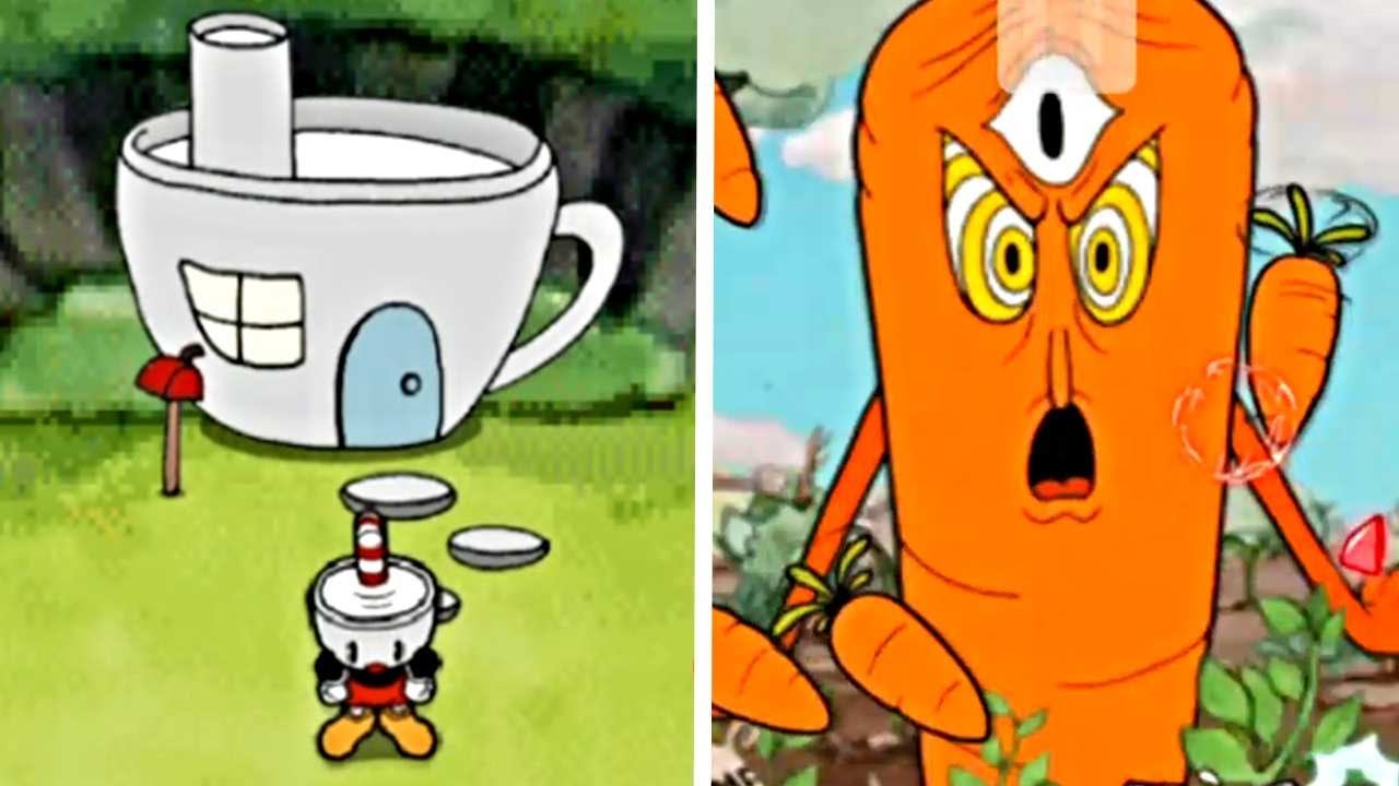 Cuphead E3 Early Design Root Pack 2013 Fight - YouTube