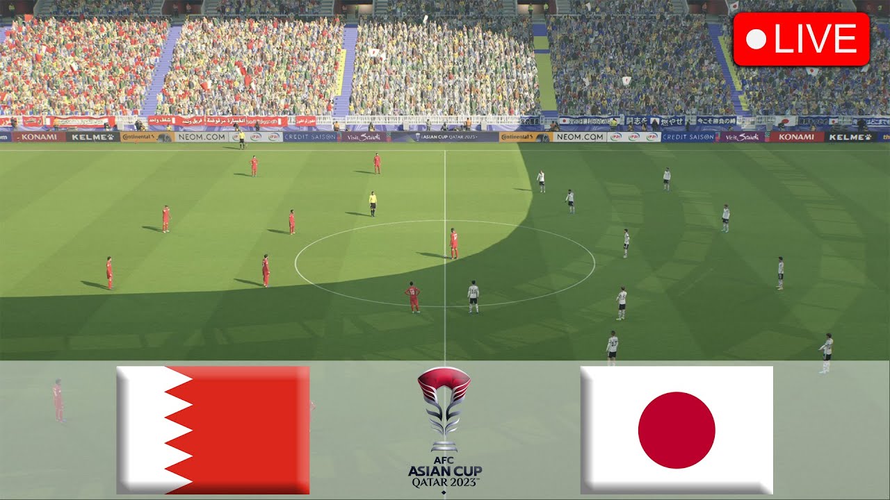 🔴Bahrain vs Japan LIVE🔴2023 AFC Asian Cup🔴Live Match Today! - YouTube