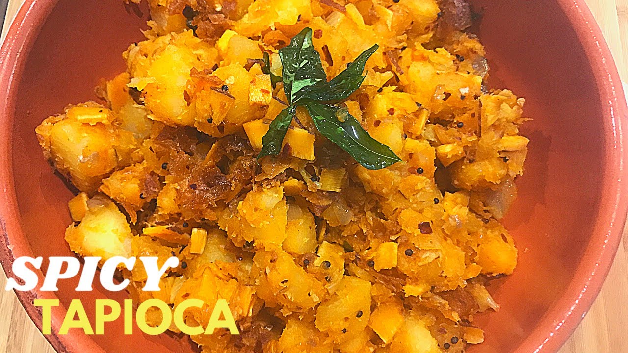 Spicy Tapioca | കപ്പ ഉലർത്തിയത് |Tapioca Kerala Style Recipe |Kappa ...