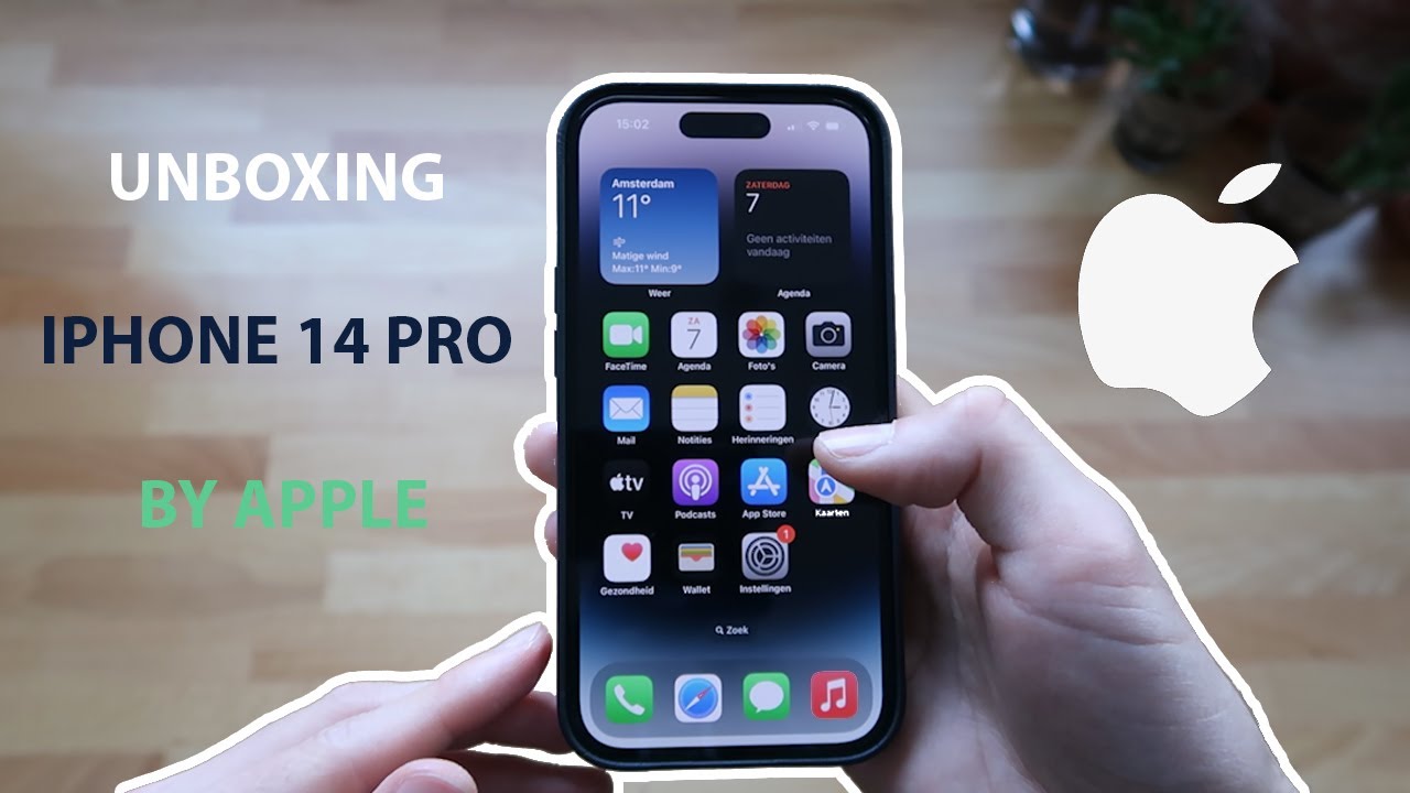 iPhone 14 Pro Space Black Unboxing and Setup - YouTube