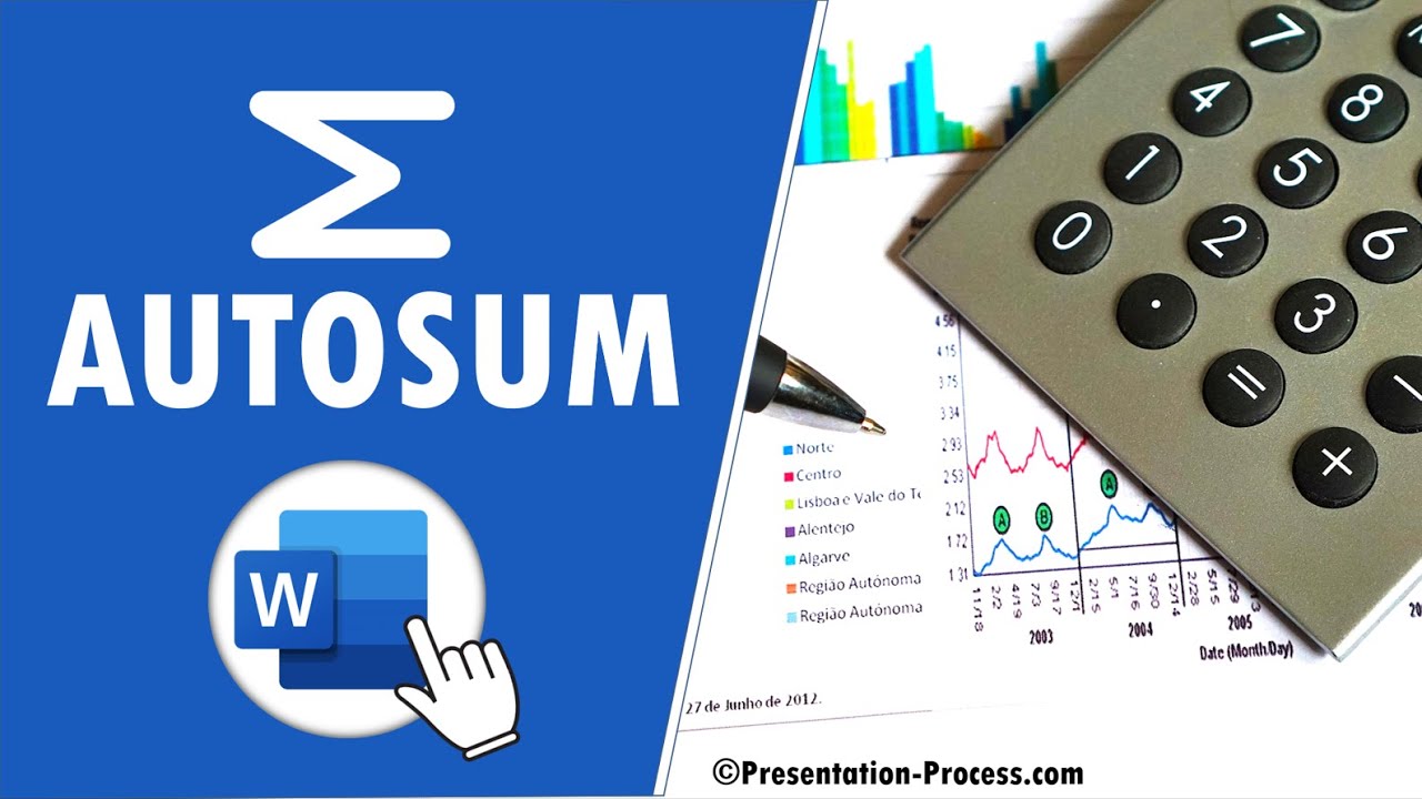 Σ Autosum Formula Right in MS WORD! - YouTube