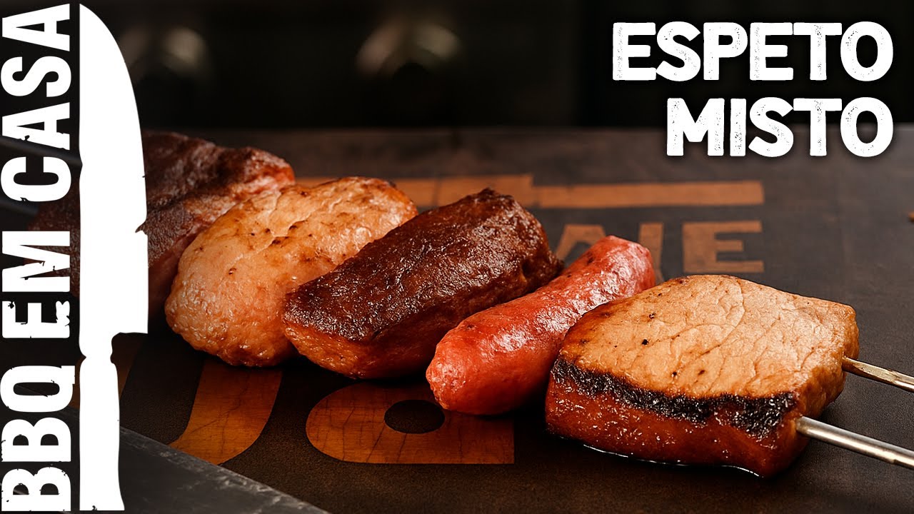 ESPETO MISTO 3 CARNES - YouTube