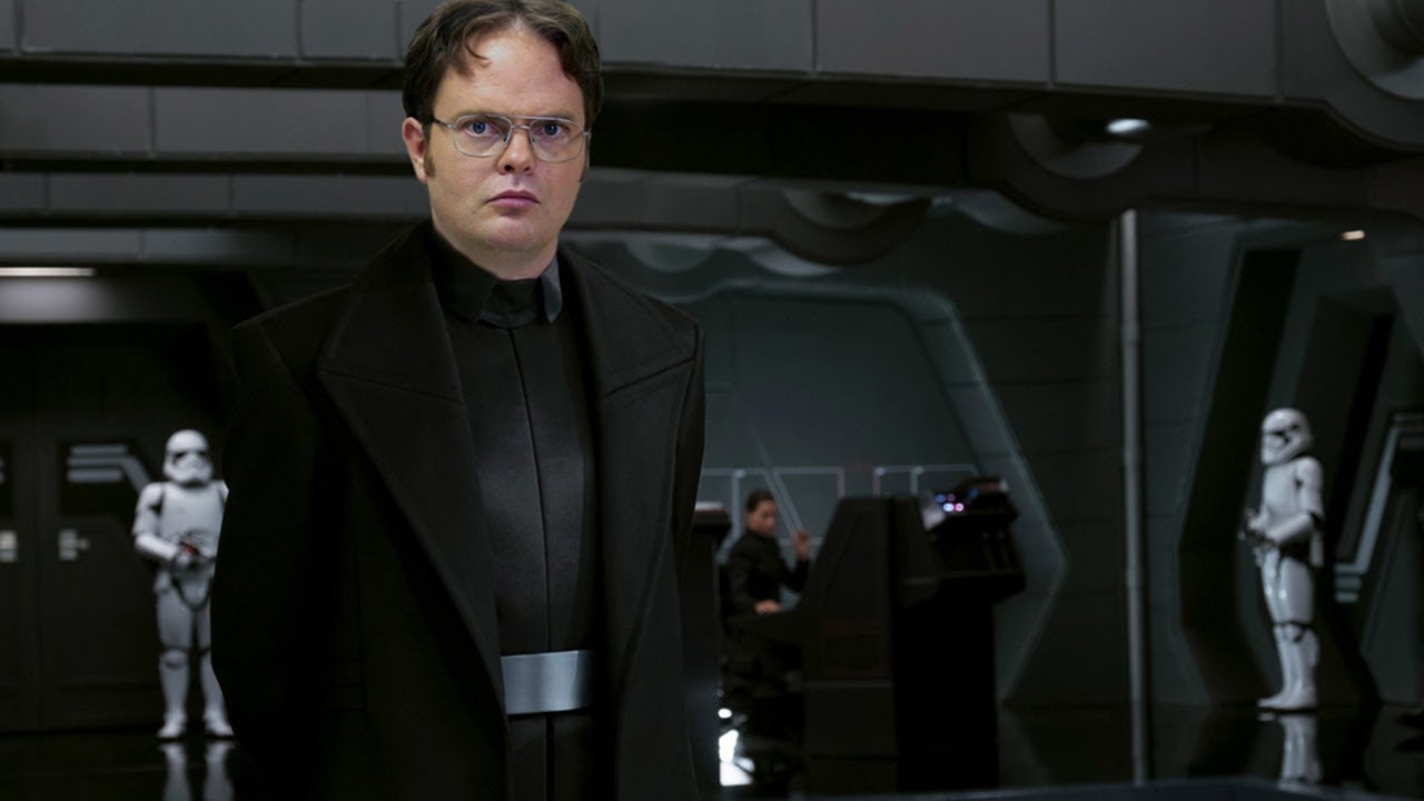 THE OFFICE'S Dwight Schrute in STAR WARS - YouTube