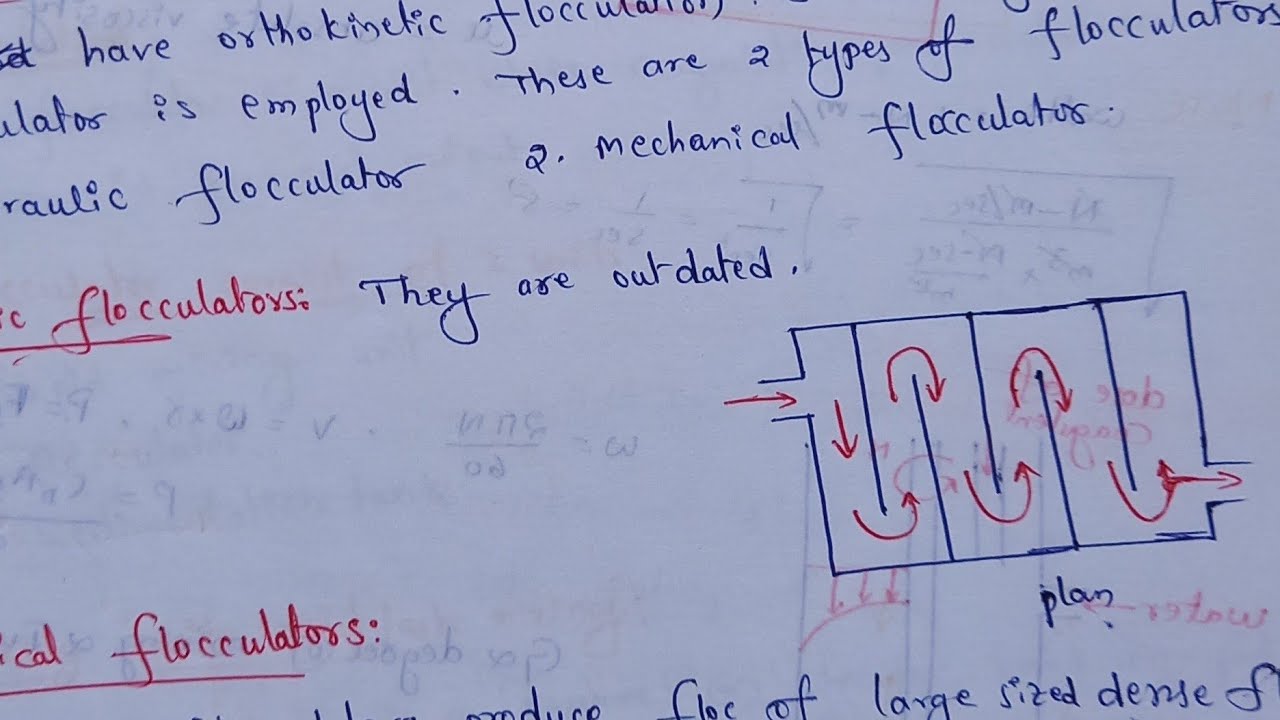 Clariflocculator design | Flocculator design | Flocculator design ...