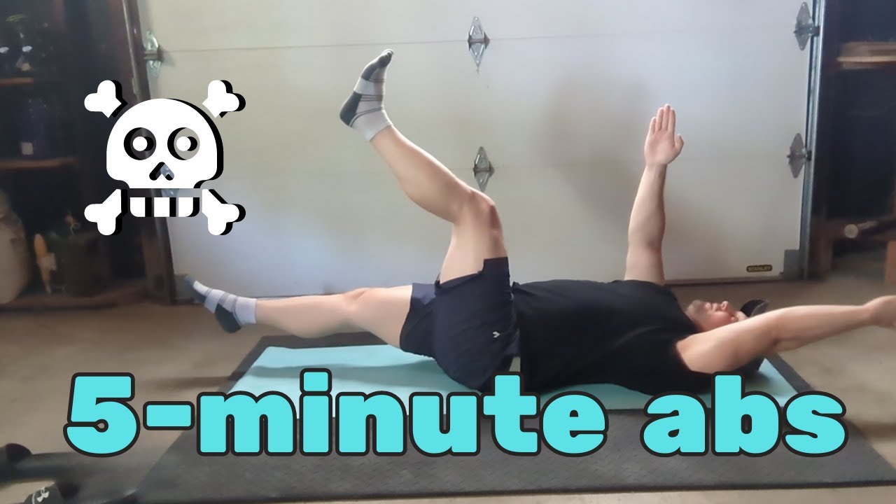 At-Home No Equipment Abs Workout | C-Sit, Dead Bug, Glute Bridge ...