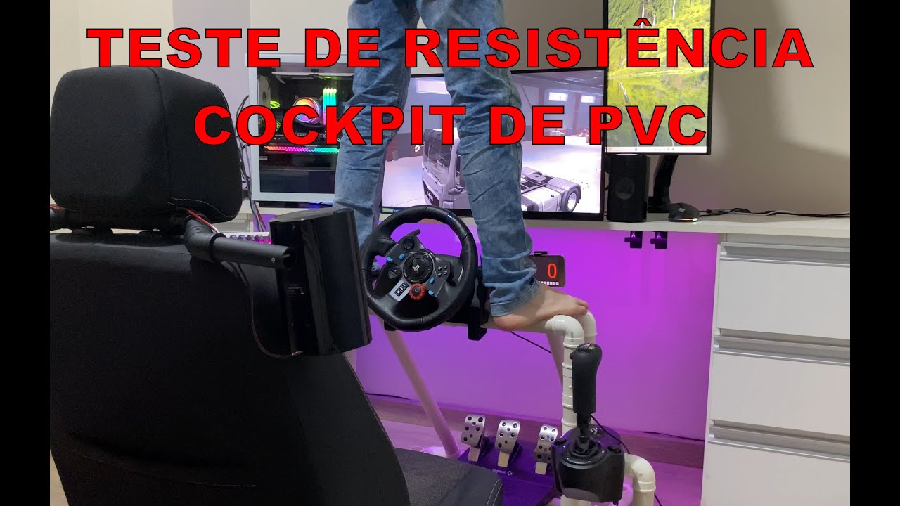Cockpit de PVC é resistente? Veja neste vídeo - YouTube