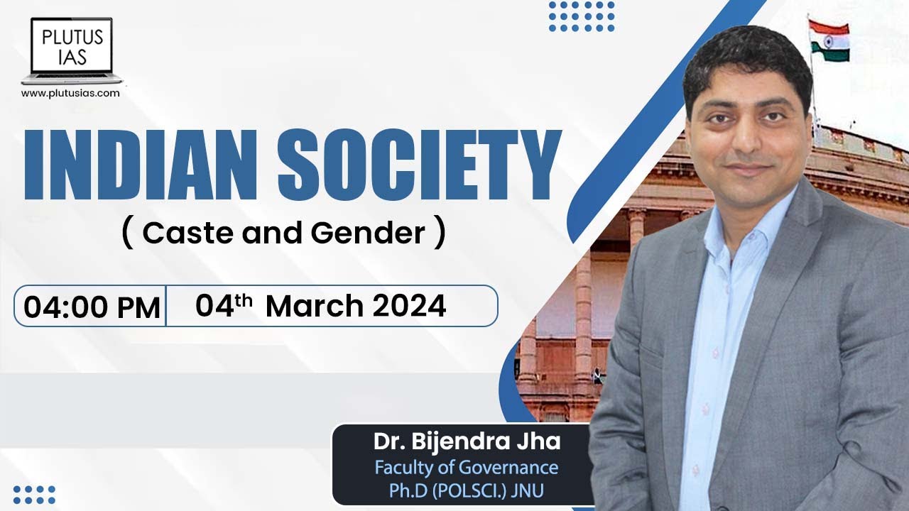 Caste And Gender Class Of Indian Society Live Intractive Lecture With ...
